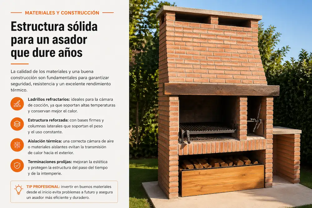 Cómo hacer un asador de material: medidas, tiraje y guía completa ...