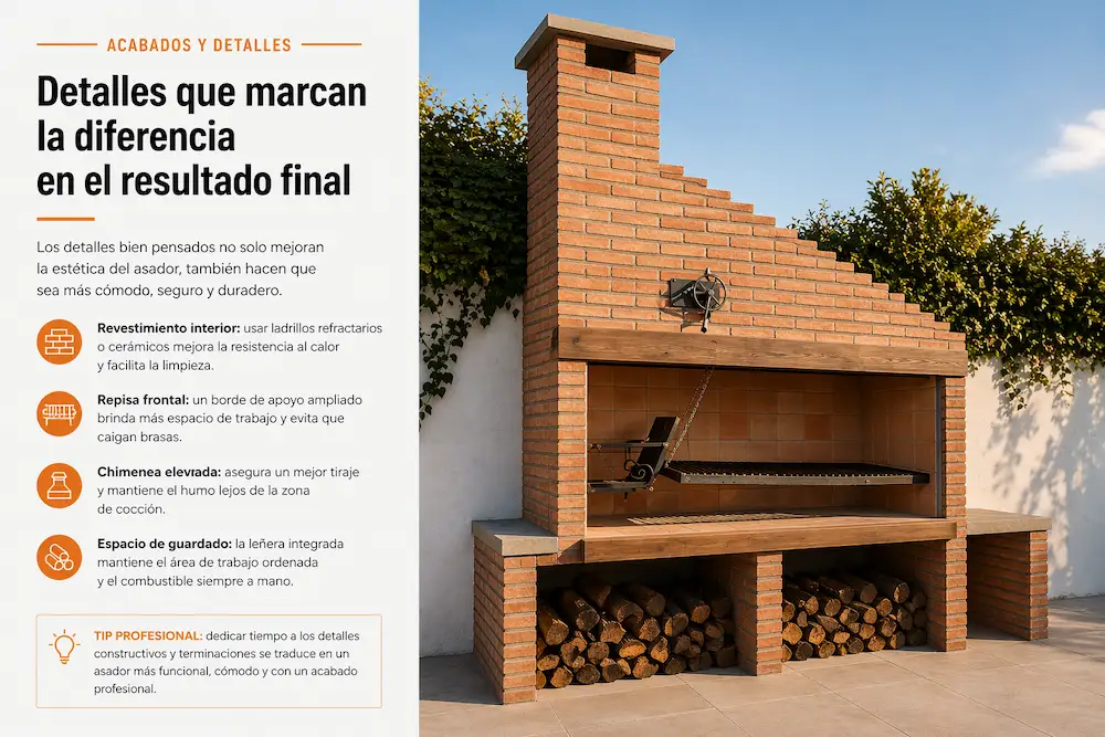 Cómo hacer un asador de material: medidas, tiraje y guía completa ...